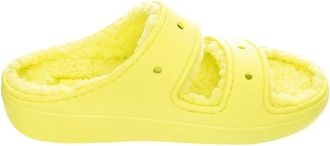 Crocs Homme, Chaussures, Jaune, Taille: 41 EU Classic Cozzzy Slider