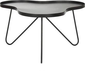 Safavieh Modern Accent Table with Iron Legs, in Black, 71 X 79 X 41.4
