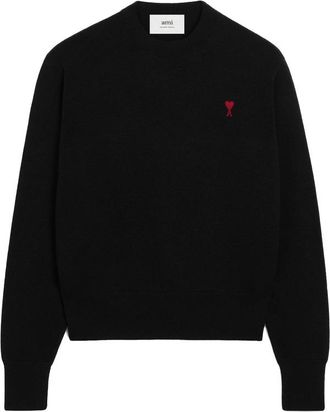 Ami Ami De Coeur Wool Crew-neck Sweater