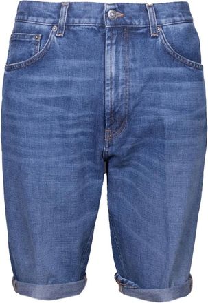 Dondup Homme, Shorts, Bleu, Taille: W38 Lenz Bermuda Shorts