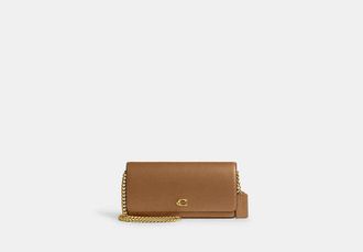 Coach Evie langes Portemonnaie mit Kettenriemen