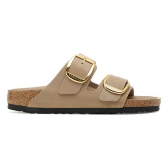 Birkenstock Sandales Arizona Big Buckle Cuir Huil&eacute; BIRKENSTOCK