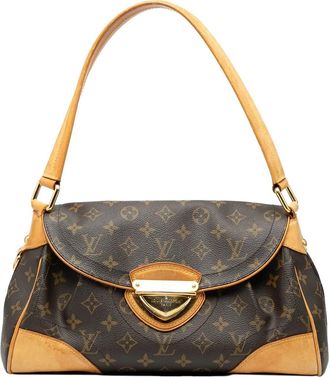 Louis Vuitton Hobo Bags - Monogram Beverly MM - Gr. unisize - in Braun - f&uuml;r Damen