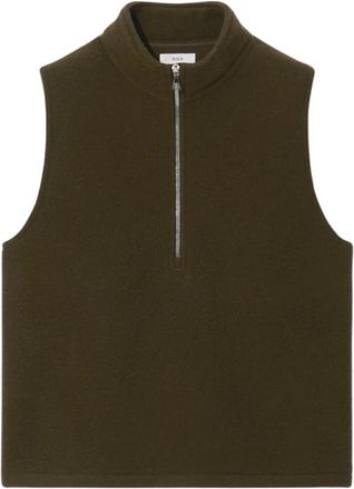 Rier Homme, Pulls, Brun, Taille: L Fleece Gilet City