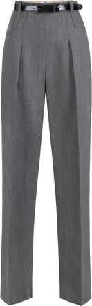 Elisabetta Franchi Damen, Hosen, Grau, MGr&ouml;&szlig;e