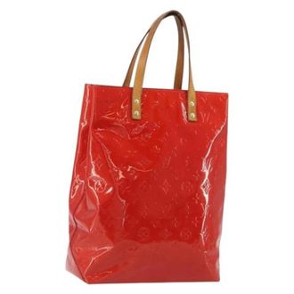 Louis Vuitton Sac &agrave; main en cuir verni Pre-owned - Femme - Pre-owned - Rouge - Taille: ONE Size