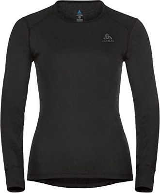 Odlo sous-v&ecirc;tements Thermiques Active Warm pour Femme - Manches Longues - sous-v&ecirc;tements de Ski Chauds