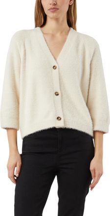 Comma Damen Strickjacke 2176296 White 40