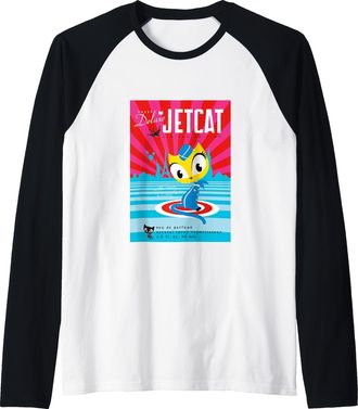 Pussy Deluxe Jetcat Stewardess cat Raglan