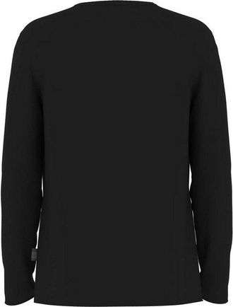 Strellson Langarmshirt Prospect unifarben, mit Rollkante