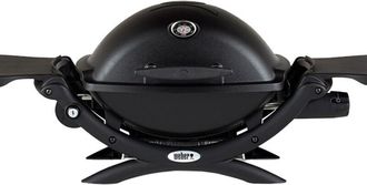 Weber Q 1200 Barbecue Gaz Noir Compact et Puissant