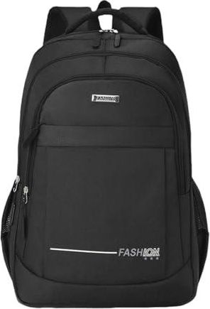 Generic Sac &agrave; dos noir pour l&eacute;cole, sac &agrave; dos pour gar&ccedil;ons, filles, adolescents, sacs &agrave; dos pour hommes et femmes, sac &agrave; dos universitaire, sac &agrave; dos de livre