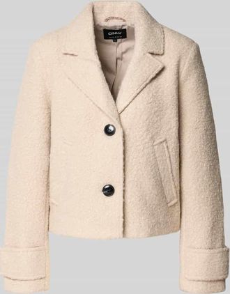 Only Teddyjacke mit breiten Umschlag&auml;rmeln