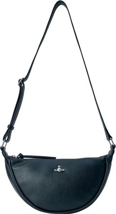 Vivienne Westwood Femme, Sacs, Noir, Taille: ONE Size Half Moon Shoulder Bag