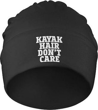 Generic Homme Femme Bonnet dhiver Les Cheveux en Kayak, on SEn Fiche Bonnets De Ski Doux Hiver Chapeaux Chaud Bonnets Tricot&eacute; pour Quotidien Cyclisme Hiver