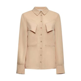 Silvian Heach Damen, Blusen & Hemden, Beige, 2XSGr&ouml;&szlig;e