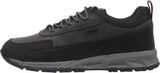 Geox Herren U Doray B ABX B Sneaker, Anthracite/Black, 44 EU