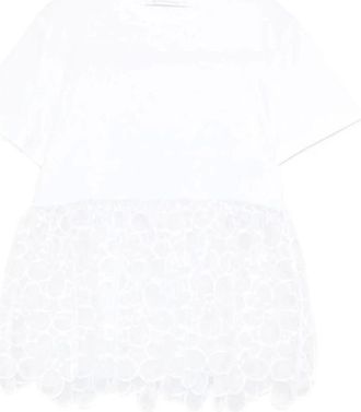 Cecilie Bahnsen Femme, Tops, Blanc, Taille: 38 FR Connie T-Shirt