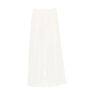 Twinset Weite Hosen - - Trousers - Damen - Wei&szlig; - S