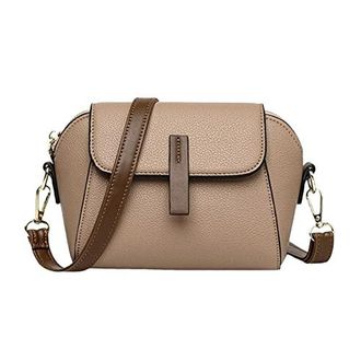 Generic WLight Sac &agrave; dos en cuir souple tendance et polyvalent, kaki, taille unique