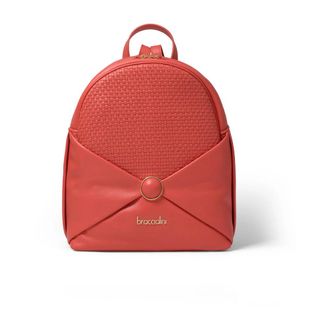 Braccialini Lederrucksack - - Bags - Damen - Rot - ONE SIZE