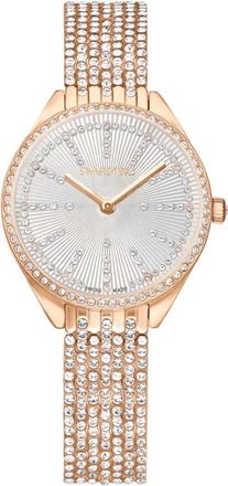 Swarovski Elegante Ros&eacute;goldene Uhr - - Accessories - Damen - Gelb - ONE SIZE