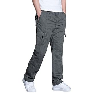 Generic Pantalon cargo camouflage pour homme - Chapeau de sport multi-tiss&eacute; - Corde solide - Pantalon de rue cargo - Cravate cargo - Pantalon de v&eacute;lo - Pantal