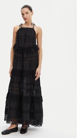 Munthe Sommerkleid Fuenta 251132225128 Schwarz Loose Fit