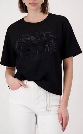 Monari T-Shirt 410573 Schmuckschrift