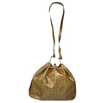 Celine Sac Seau en Cuir Pre-owned - Femme - Pre-owned - Brun - Taille: ONE Size