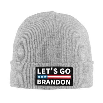 Generic Allez Brandon! Unisex Bonnets Hiver &Eacute;pais Skull Cap Coupe-Vent Bonnet De P&ecirc;cheur pour Randonn&eacute;e Toutes Les Saisons Casque Moto