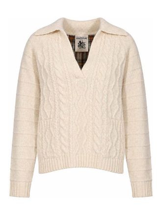 Semicouture Poloshirt - Creme