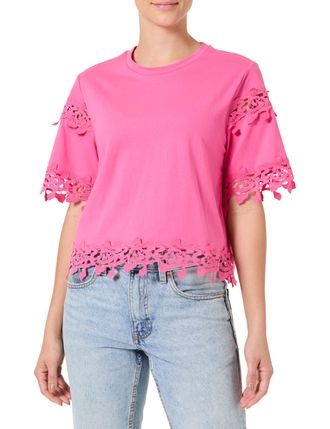 Morgan Damen 251-dfutur Kurz&auml;rmelige T-Shirts, Candy M, Large