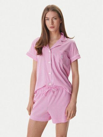 Lauren Ralph Lauren Pyjama ILN12502 Rosa Regular Fit