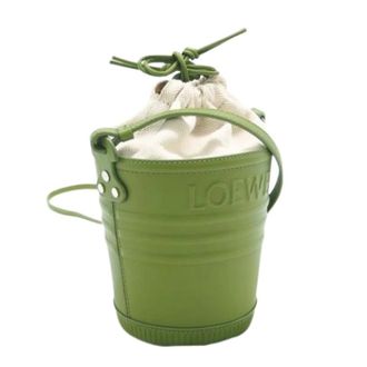 Loewe Sac bandouli&egrave;re Pre-owned en toile - Femme - Pre-owned - Vert - Taille: ONE Size