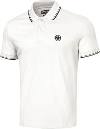 Pitbull Pitbull - Polo à manches courtes, polo classique pour homme à rayures piquées, polo régulier, polo en coton pour homme, à manches courtes, t-shirt pou