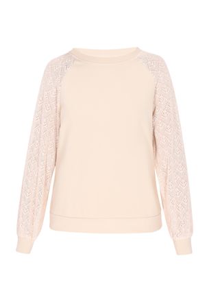 Usha Sweatshirt Frauen Beige Grau