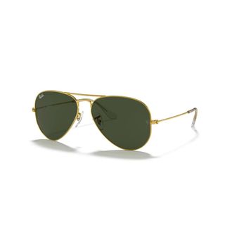 Ray-Ban unisex, Accessoires, Jaune, Taille: ONE Size Aviator Large Metal