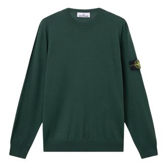 Stone Island Homme, Pulls, Vert, Taille: L Pull ras du cou