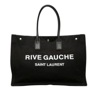Saint Laurent Sac cabas vintage Pre-owned - Femme - Pre-owned - Noir - Taille: ONE Size