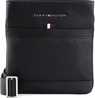 Tommy Hilfiger TH Transit PU Mini Crossover AM0AM10304, Sacs Homme, Noir (Black), OS