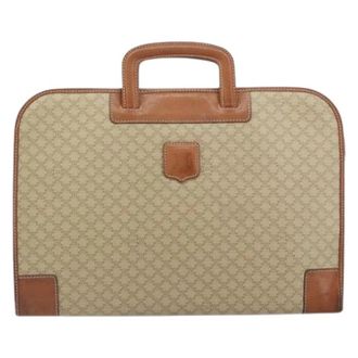 Celine Pre-owned Vintage Macadam Handtasche - - Pre-owned - Damen - Beige - ONE SIZE