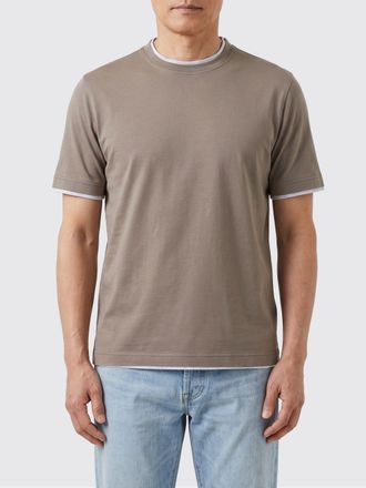 Brunello Cucinelli T-Shirt Homme couleur Kaki