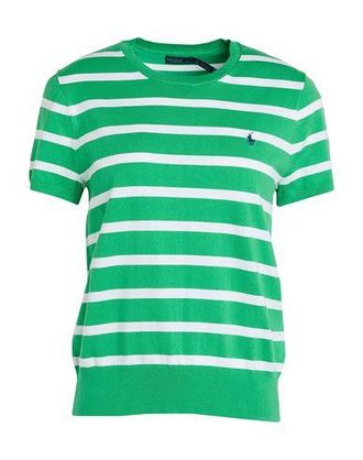 Ralph Lauren STRIPED SHORT-SLEEVE SWEATER