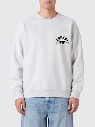 Carhartt Work in Progress Sweat-shirt &agrave; col rond en coton avec logo contrastant style coll&egrave;ge