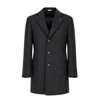 Manuel Ritz Homme, Manteaux, Gris, Taille: 2XL Slim Resca Coat