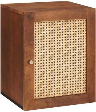 vidaXL Vidaxl - Cabinet de salle de bain avec &eacute;tag&egrave;re Marron 38 x 33.5 x 48 cm