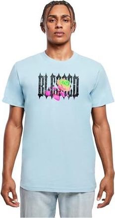 Mister Tee Mt3446-blessed Rose Tee T-Shirt, Bleu oc&eacute;an, XL Hommes