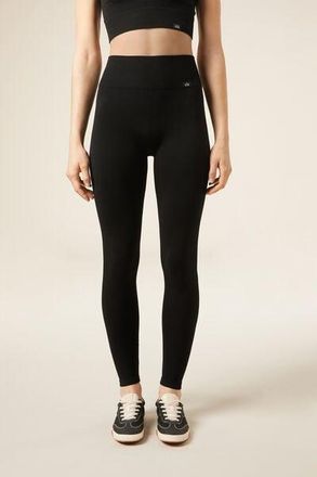 Calzedonia Super Blickdichte Seamless-leggings Schwarz