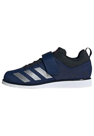 adidas Unisex Powerlift 5 Gewichtheberschuh Dark Blue/Silver Metallic/Lucid Red 48 2/3
